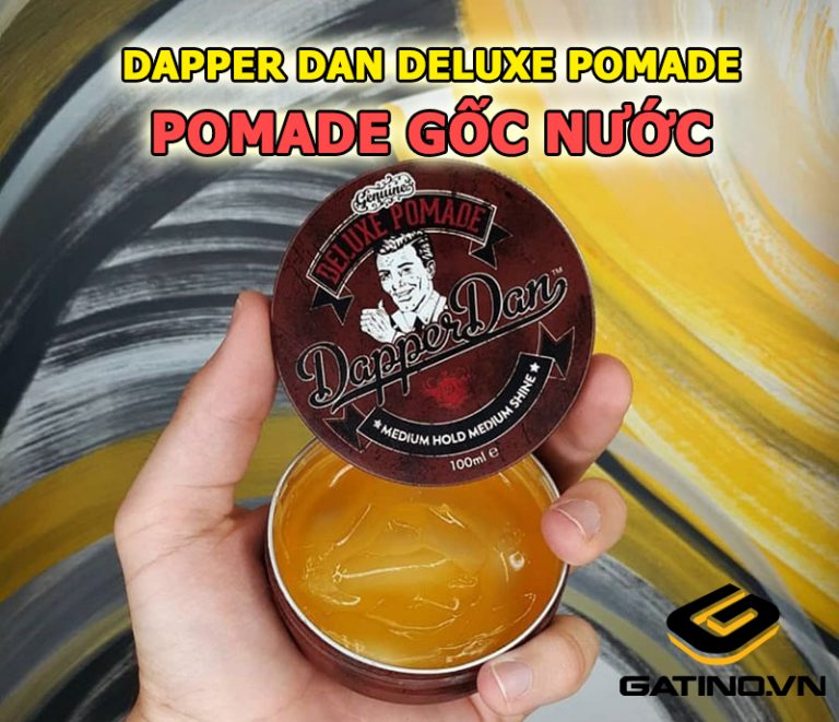 Sáp Dapper Dan Deluxe Pomade - Medium Hold Medium Shine 100ml