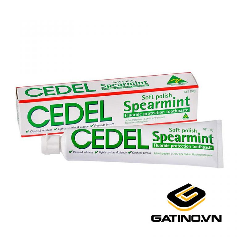 Kem đánh răng CEDEL SPEARMINT 110g chính hãng