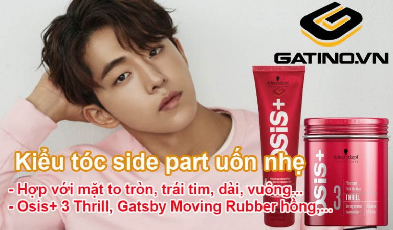 Tóc side part uốn và 10 kiểu tóc Side Part uốn đẹp nhất | Gatino.vn