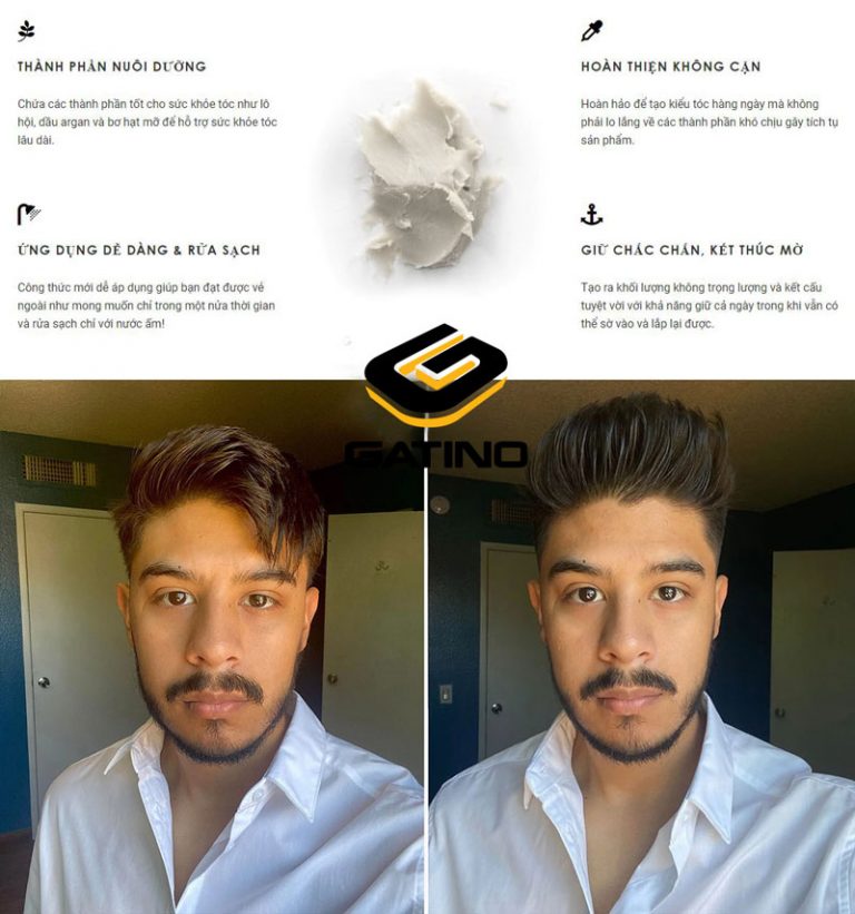 Sáp vuốt tóc Forte Series Control Clay chính hãng 75ml từ USA - Mỹ